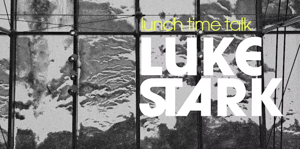 Lunch Time Seminar with Luke Stark - Milieux